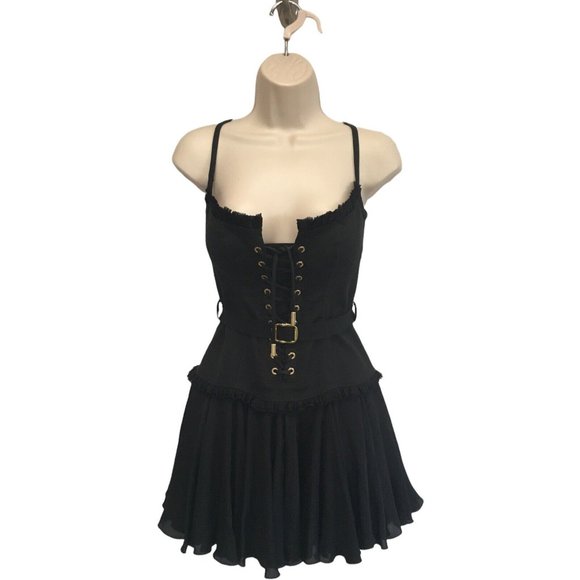 DSQUARED2 | Dresses | Dsquared Dsquared Bustier Corset Runway Dress ...